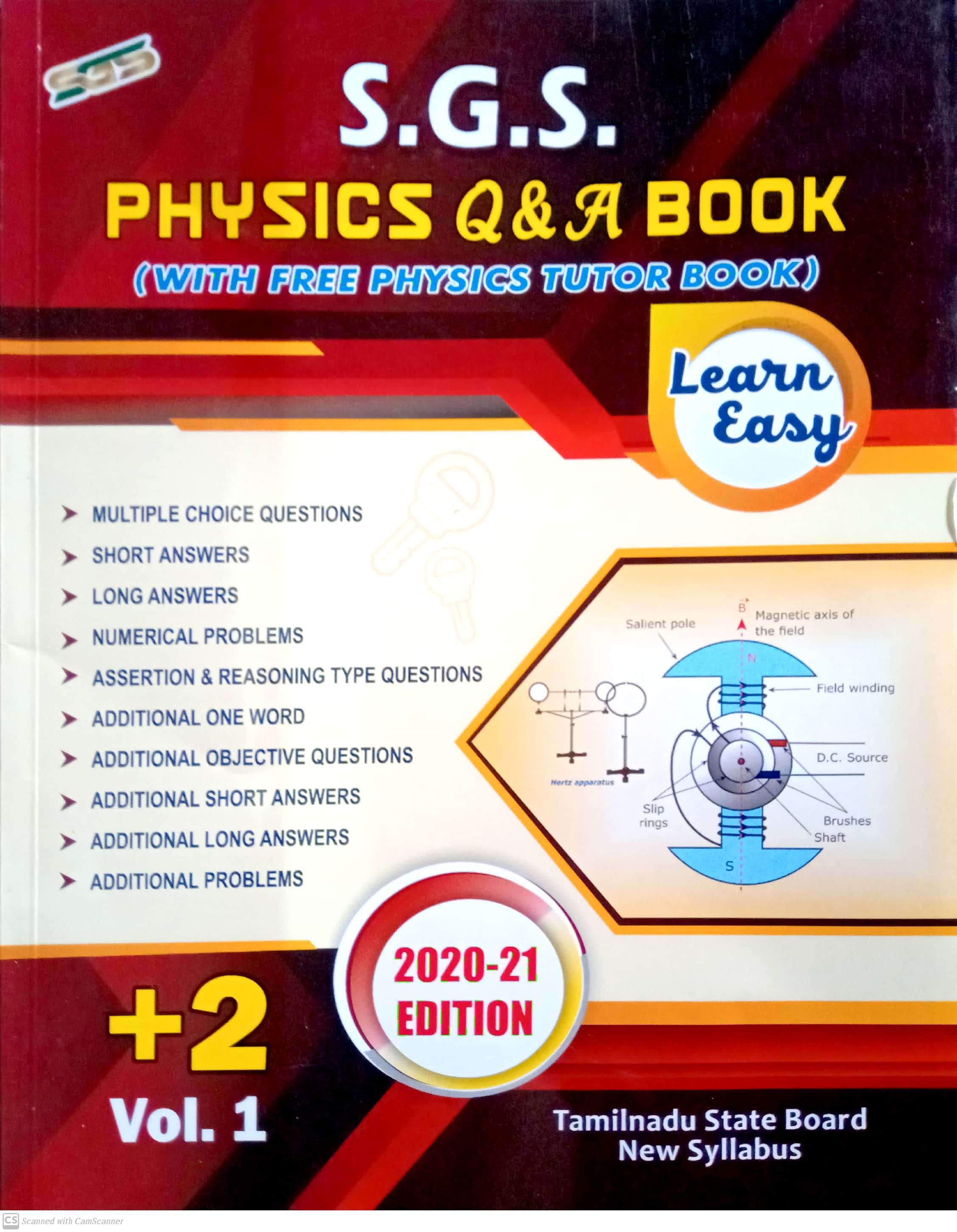 Routemybook Buy 12th Sgs Physics Qanda Book Volume I [based On The New