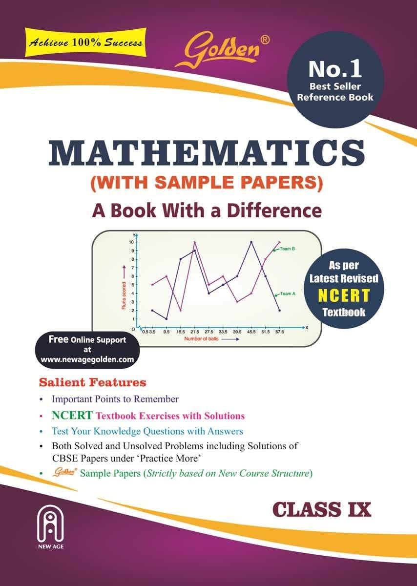 Routemybook Buy 9th Standard CBSE Golden Mathematics Guide Based On