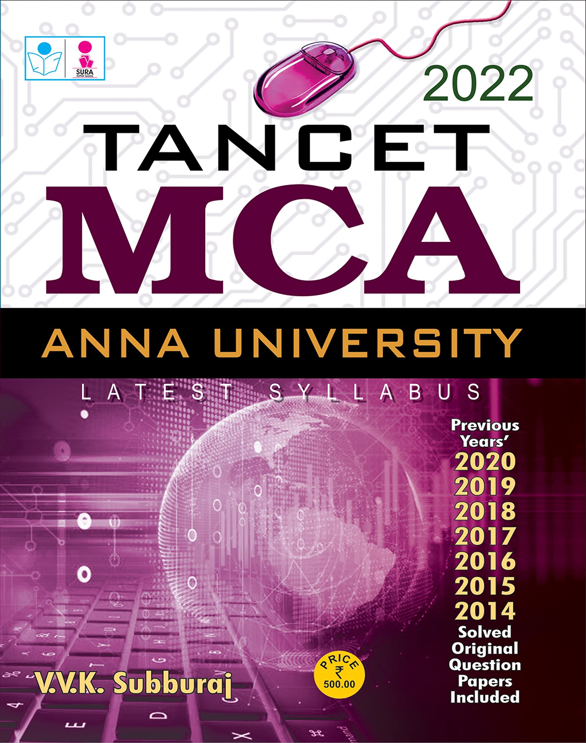 Routemybook - Buy TANCET MCA Entrance Exam Preparation Book by Sura's ...